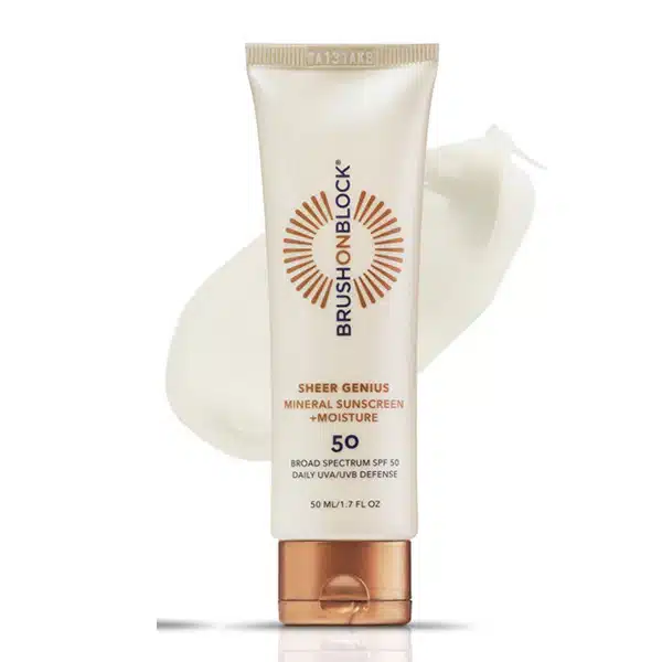 Brush On Block Sheer Genius SPF 50 Mineral Sunscreen - Jens Laser and ...